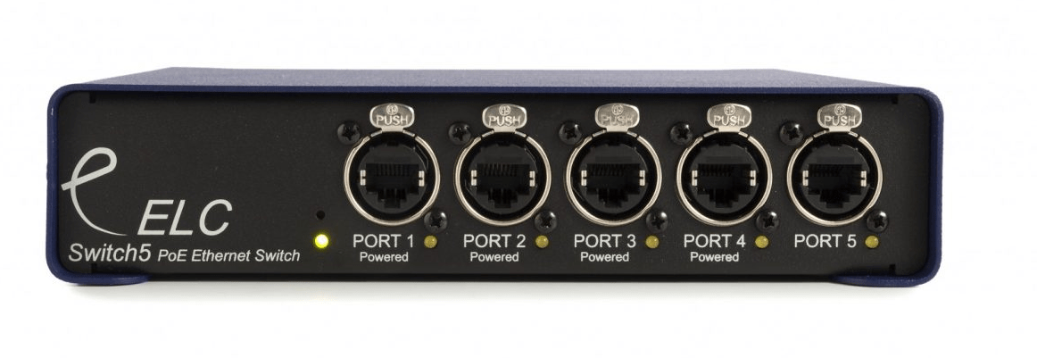ELC DMXLAN SWITCH5 POE - Audio Light Asia Pte Ltd
