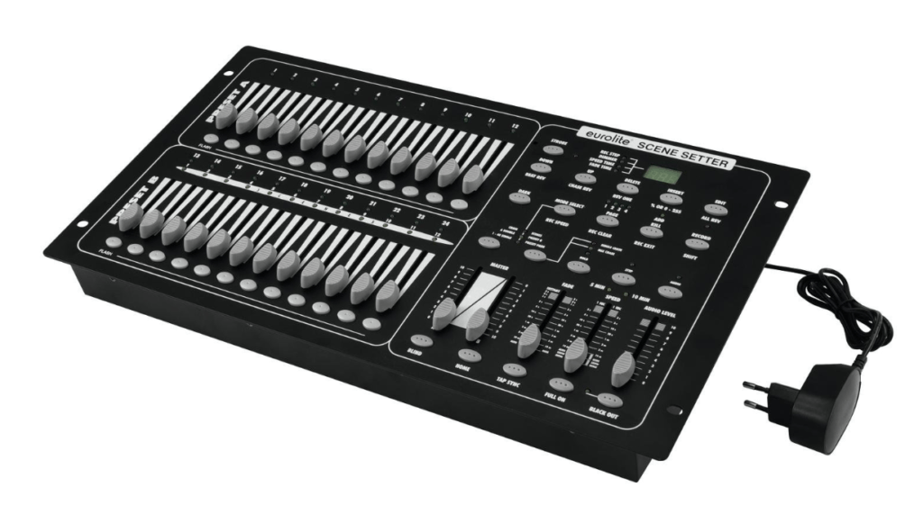 EUROLITE DMX SCENE SETTER CONTROLLER - Audio Light Asia Pte Ltd