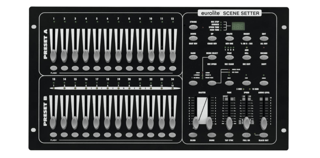 EUROLITE DMX SCENE SETTER CONTROLLER - Audio Light Asia Pte Ltd
