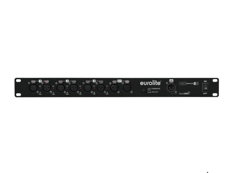 EUROLITE DMX SPLIT 8X SPLITTER - Audio Light Asia Pte Ltd